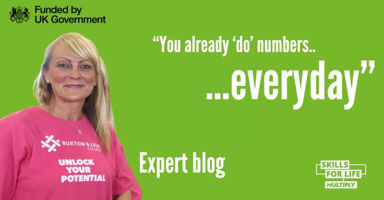 #numberconfidenceweek with Multiply - University of Derby, Buxton Campus