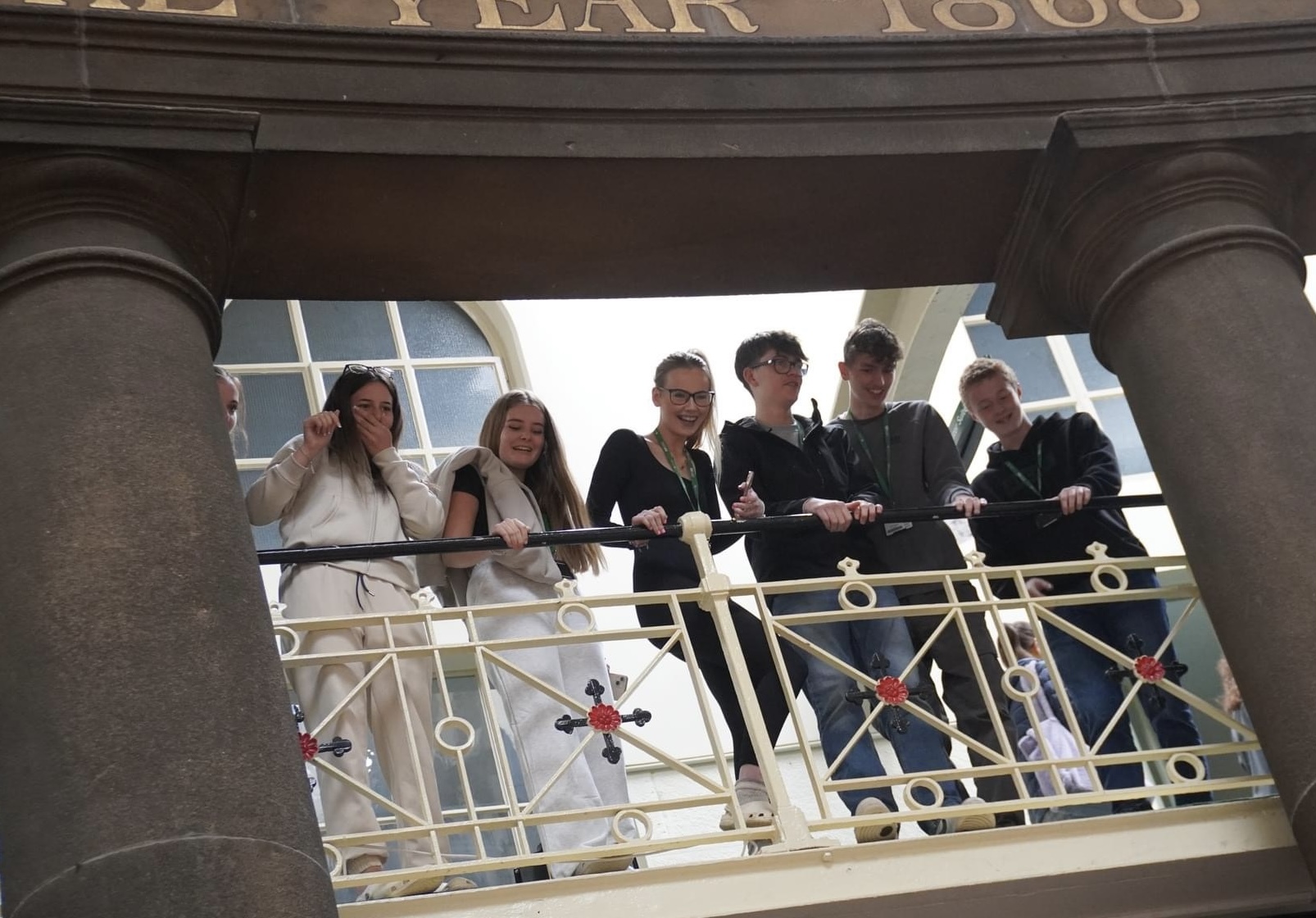 Students celebrate their enrolment at the Devonshire Dome. - University ...