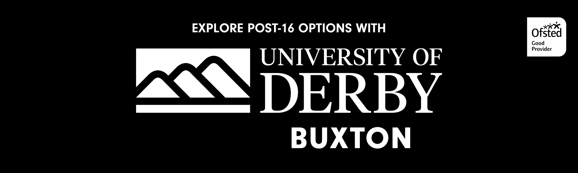 Quba header logo POST 16 - University of Derby, Buxton Campus